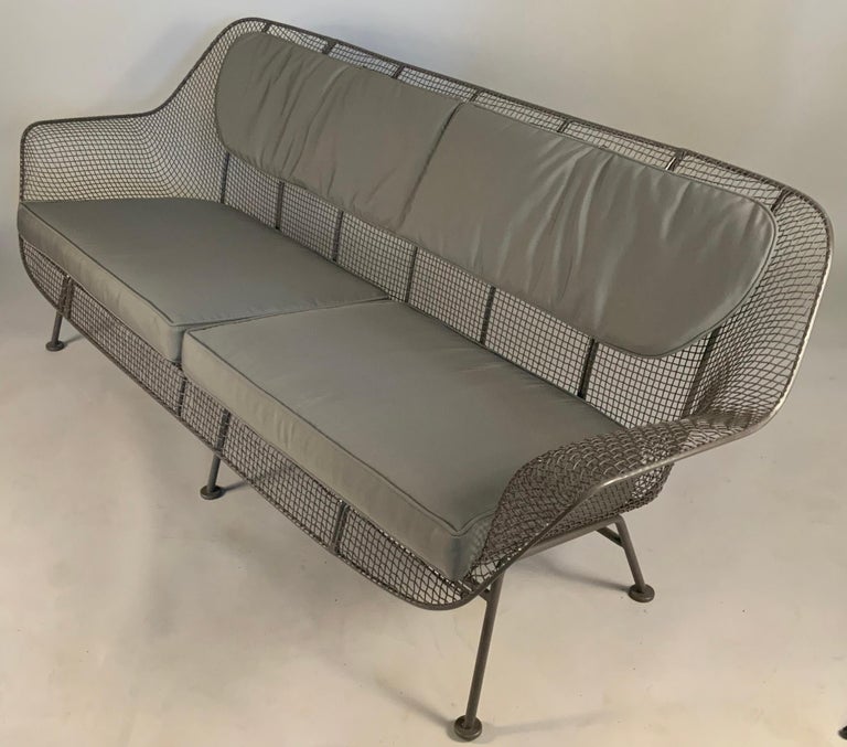 Rare Long 1950s Sculptura Sofa by Russell Woodard at 1stDibs