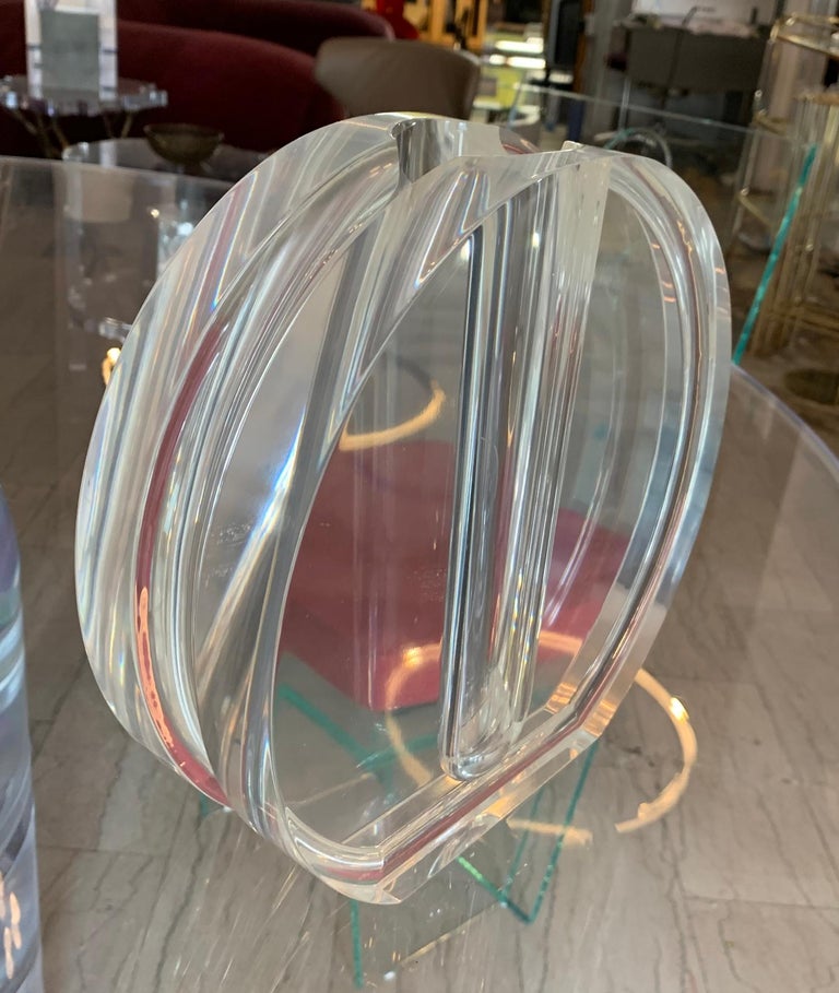 Rare Lucite Vase by Charles Hollis Jones For Sale at 1stDibs ...