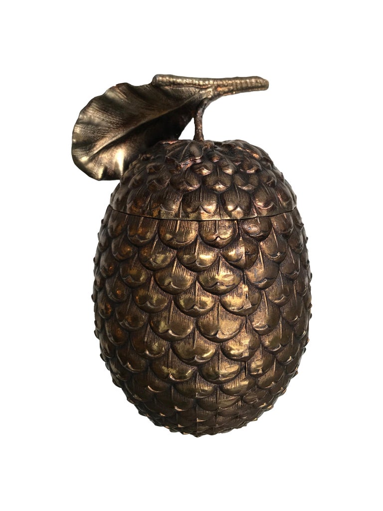 Rare Mauro Manetti Acorn Ice Bucket at 1stDibs