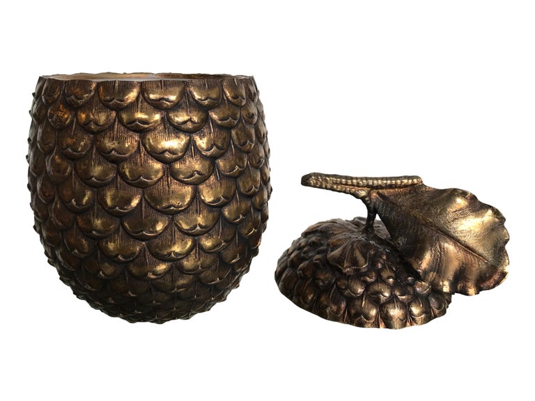 Rare Mauro Manetti Acorn Ice Bucket at 1stDibs