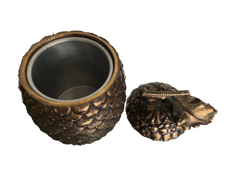 Rare Mauro Manetti Acorn Ice Bucket at 1stDibs