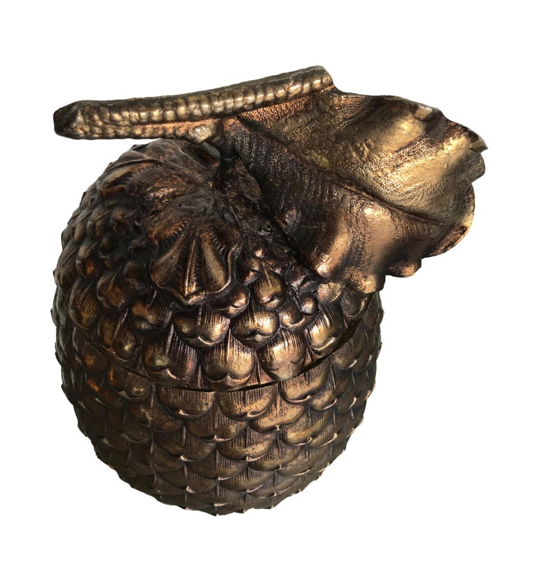 Rare Mauro Manetti Acorn Ice Bucket at 1stDibs