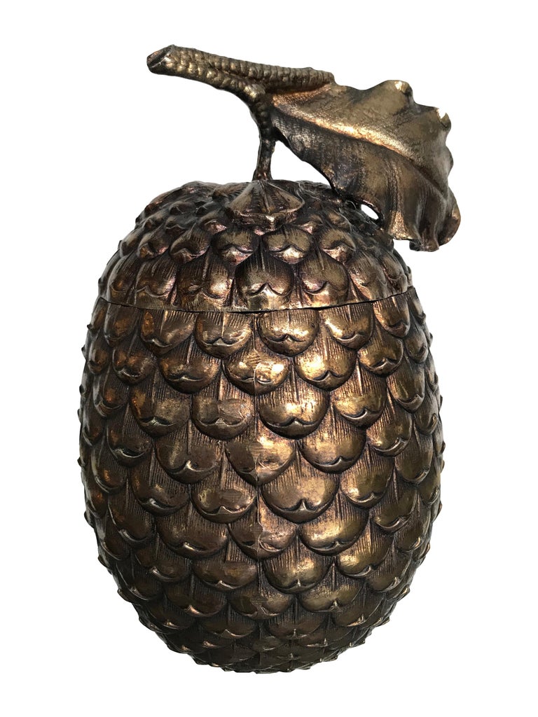Rare Mauro Manetti Acorn Ice Bucket at 1stDibs