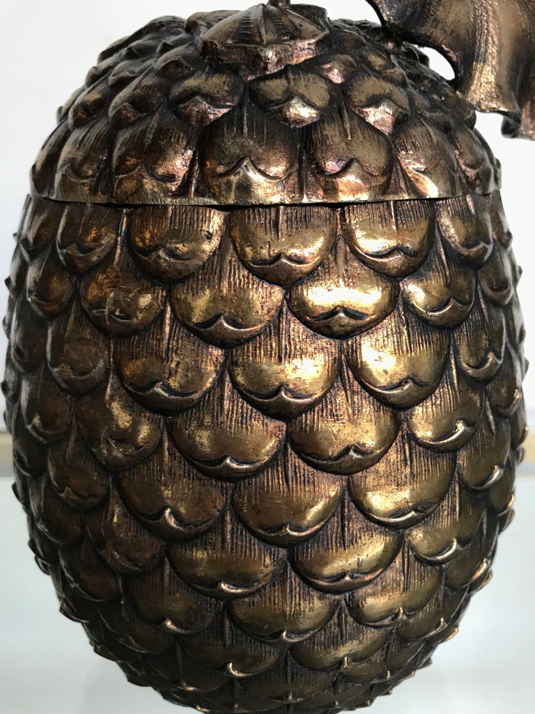 Rare Mauro Manetti Acorn Ice Bucket at 1stDibs