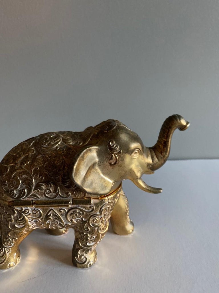 Rare Midcentury Elephant Music Box from Japan at 1stDibs