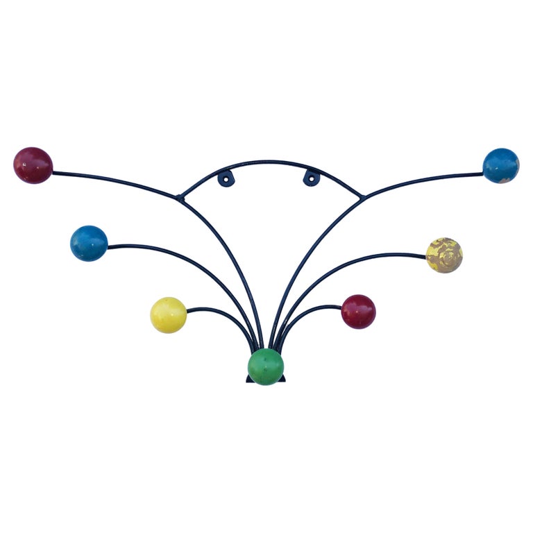 Rare Mid Century French Atomic Rack at 1stDibs