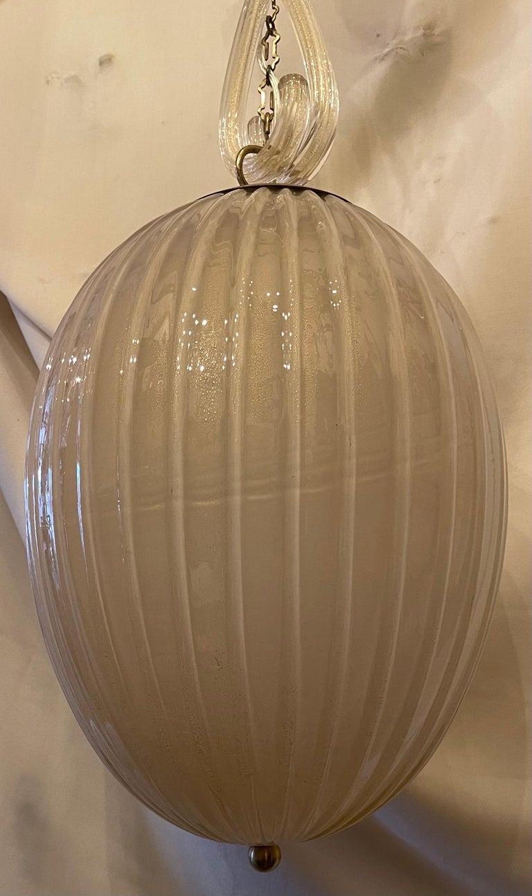 Rare Mid-Century Modern Murano Orrefors Carl Fagerlund Pendant Lantern ...