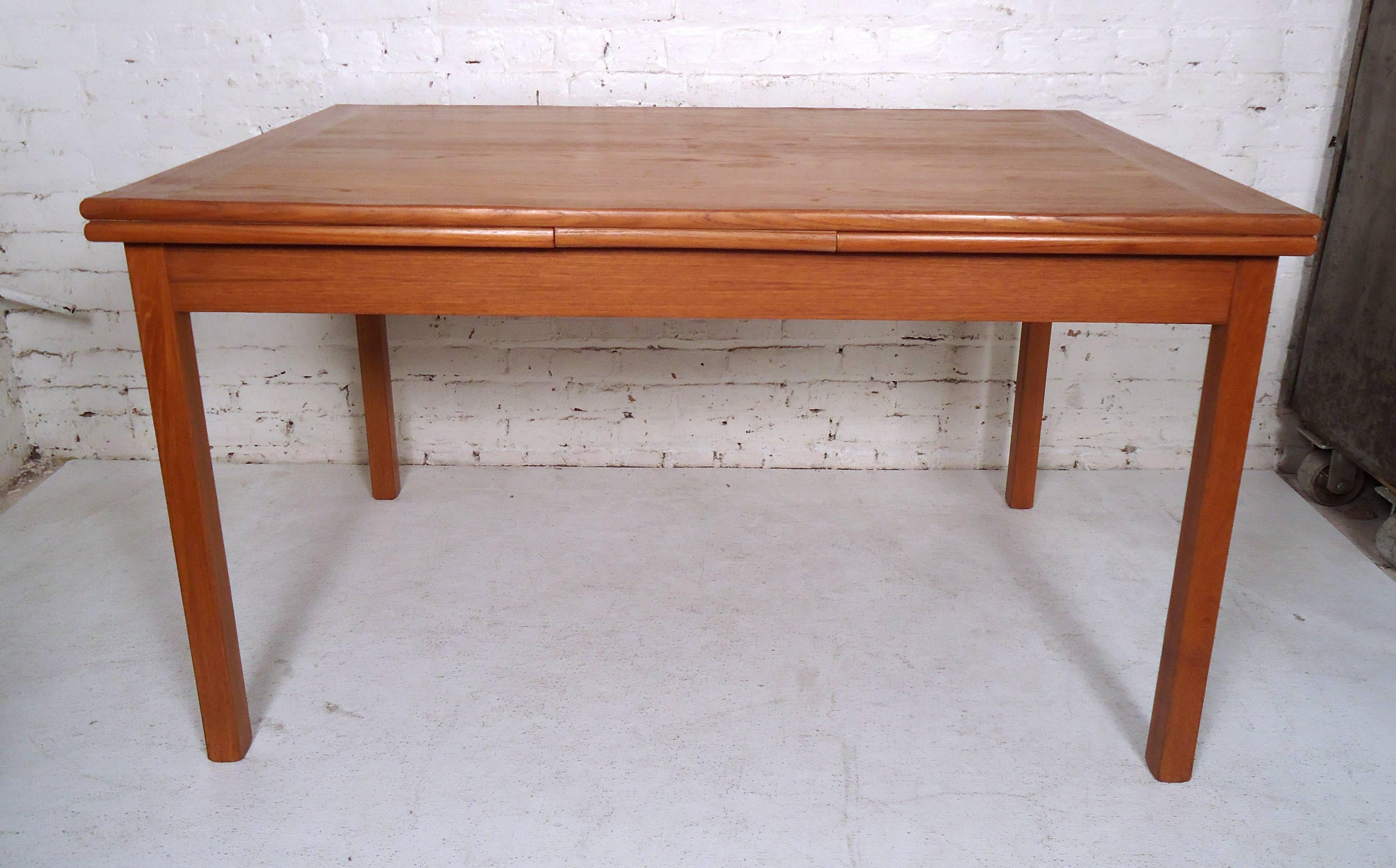 Rare Midcentury Extendable Teak Table For Sale at 1stDibs | mid century ...