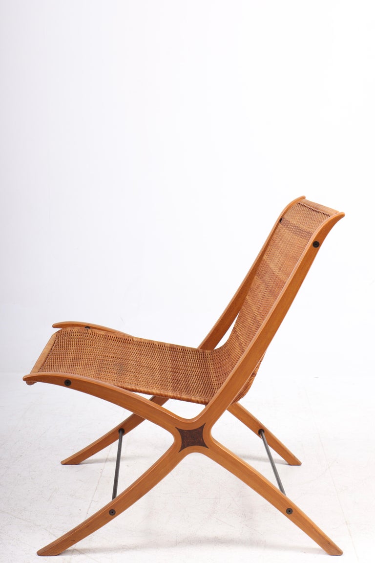 Rare Midcentury Lounge Chair by Hvidt and Mølgaard, Danish Design For ...