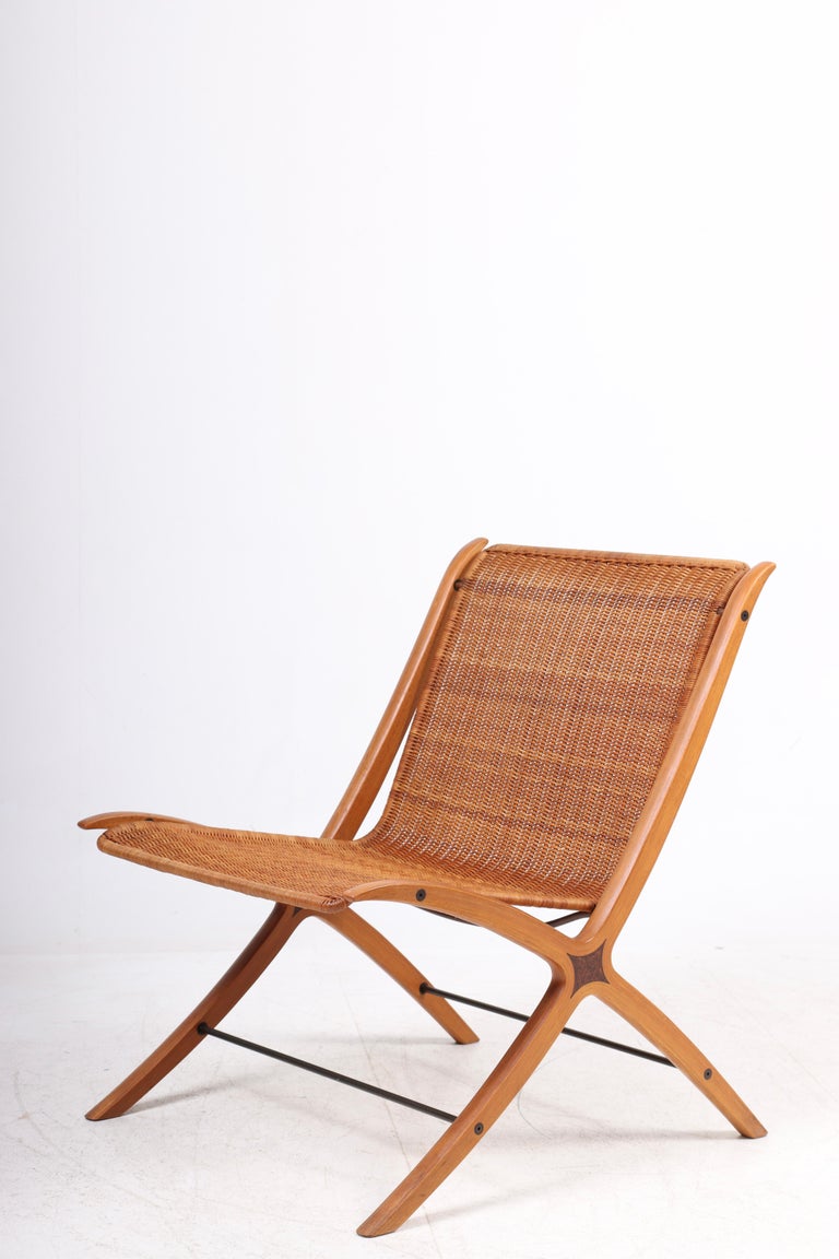 Rare Midcentury Lounge Chair by Hvidt and Mølgaard, Danish Design For ...
