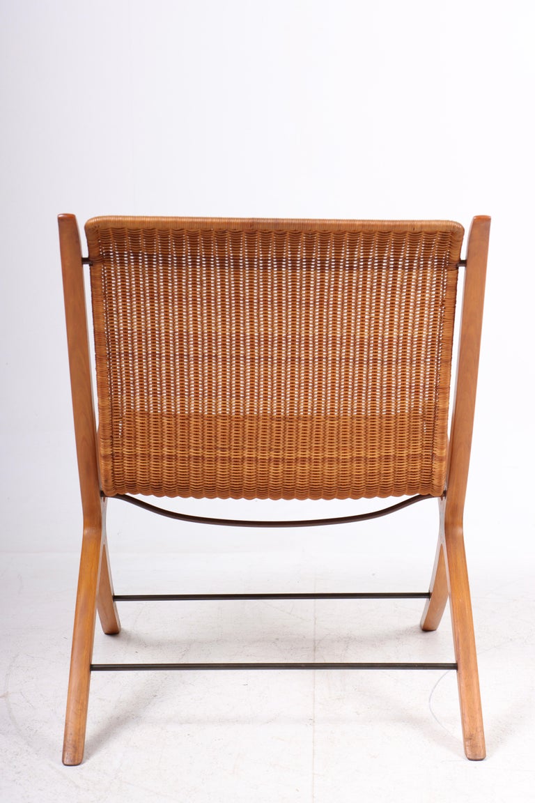 Rare Midcentury Lounge Chair by Hvidt and Mølgaard, Danish Design For ...