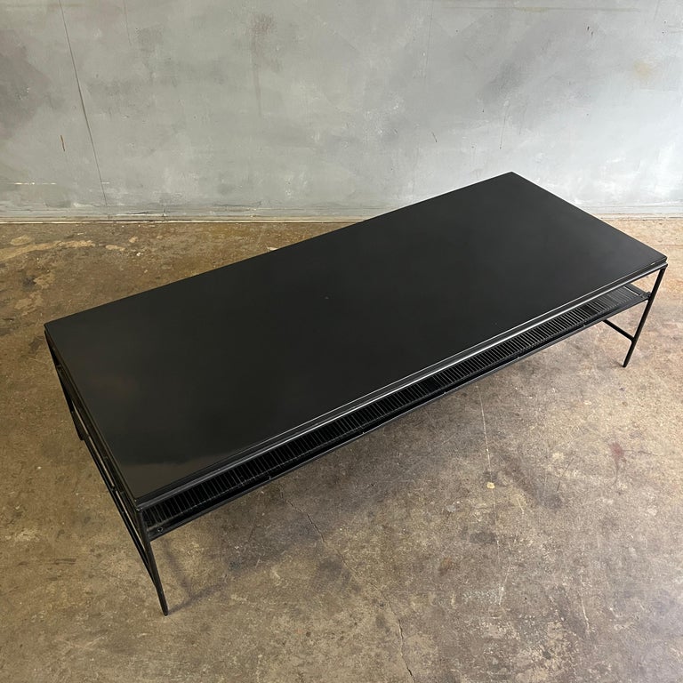 Rare Midcentury Paul McCobb #1584 Coffee Table Bench All Black For Sale ...