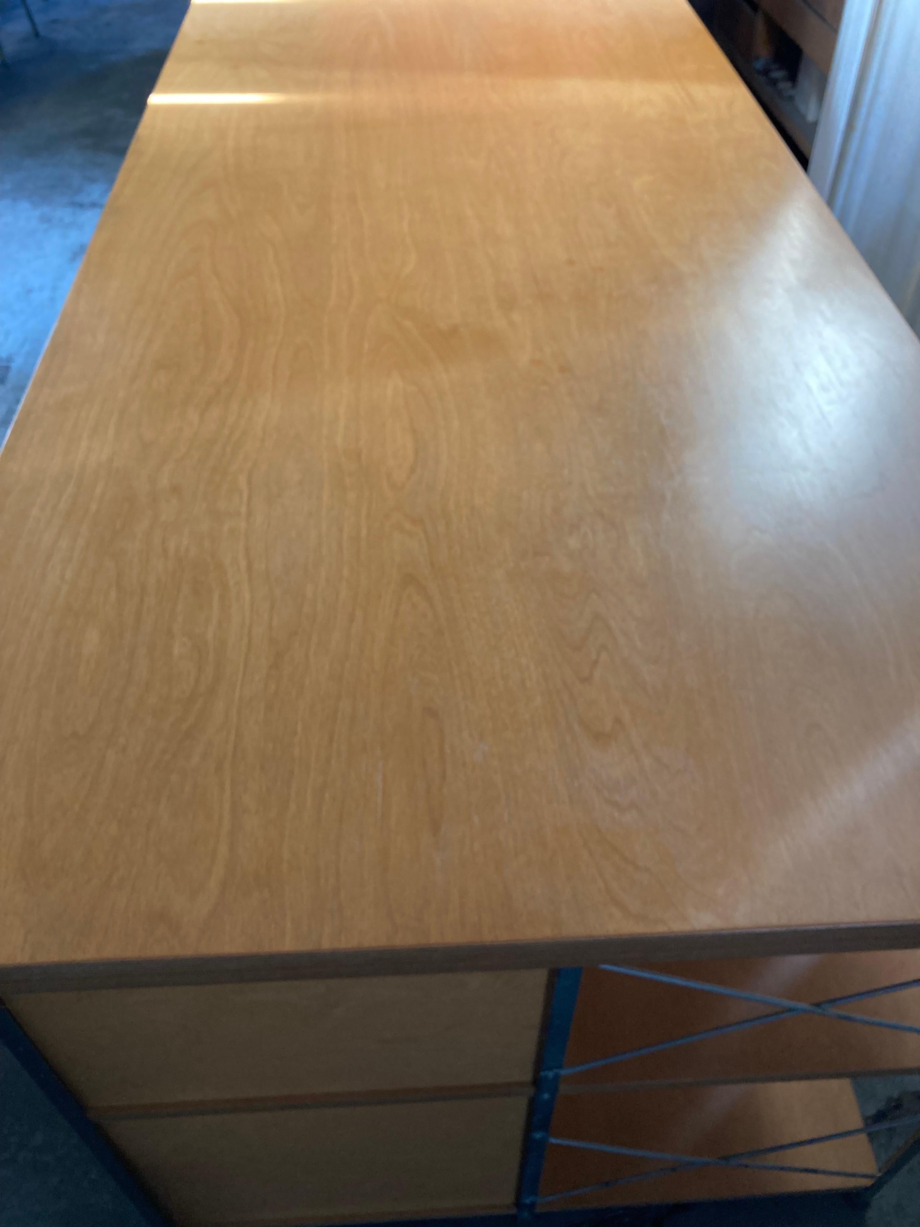 Rare Modernica Eames Case Study Executive Partner's Desk For Sale at ...