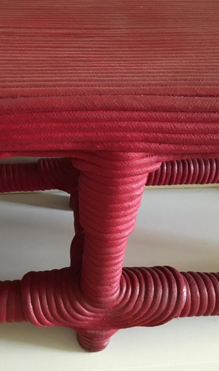 Rare "Moissu" Bench by Christian Astuguevieille, France, 1995 at 1stDibs