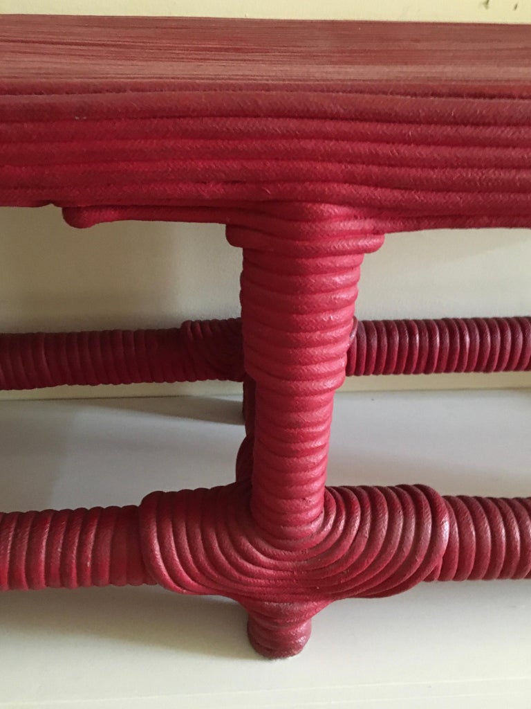Rare "Moissu" Bench by Christian Astuguevieille, France, 1995 at 1stDibs