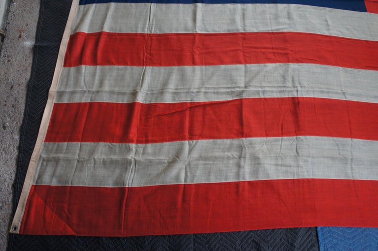 Rare Monumental 1890 Antique 42 Star United States of America Flag For ...
