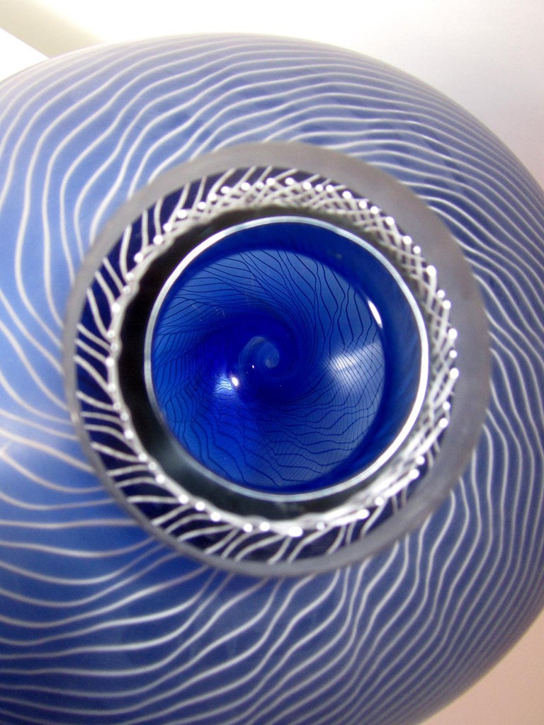 Rare and Monumental Italian Glass Vessel by Salviati and C. for Studio ...