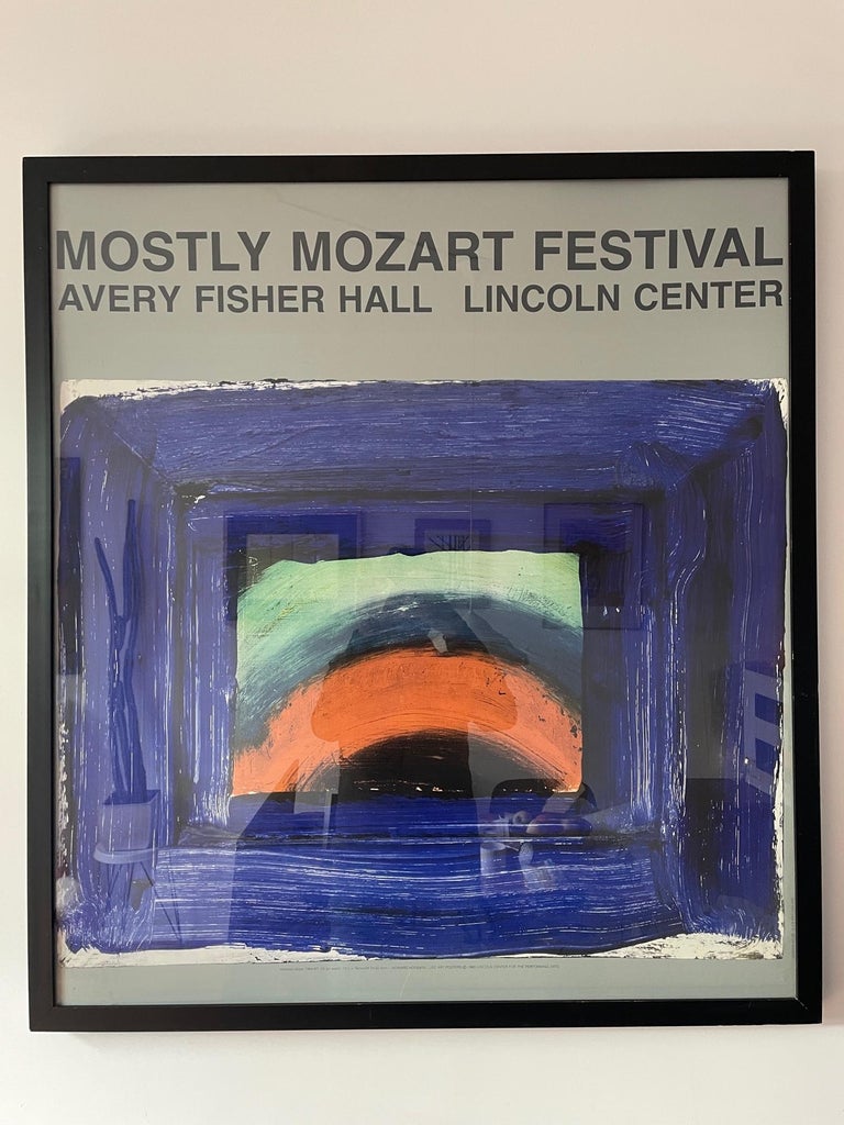 Rare Mostly Mozart Festival Poster. Lincoln Center of Performing Arts ...