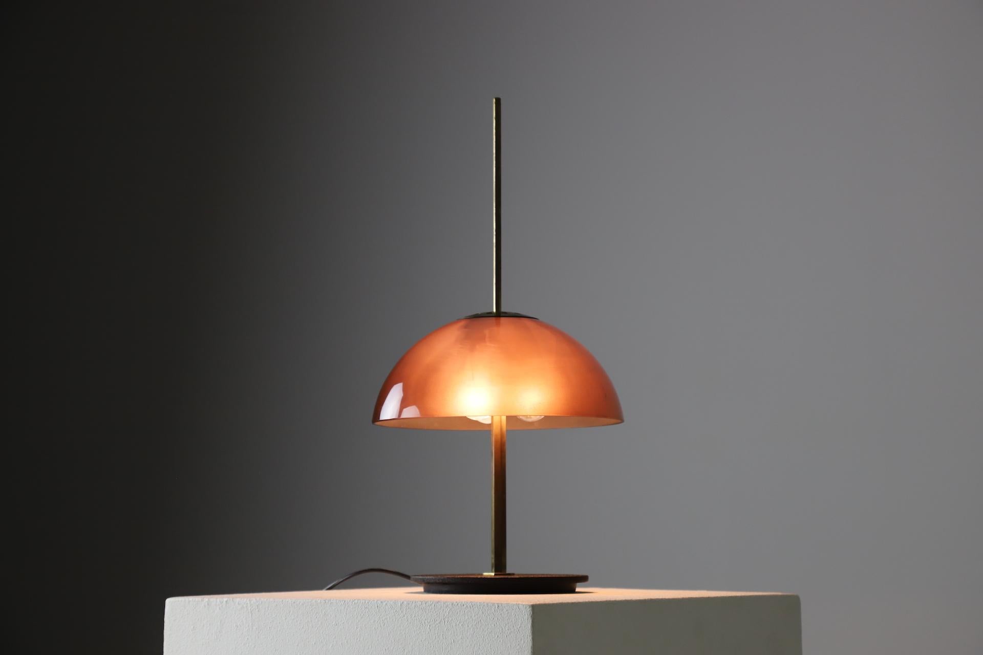 Rare ‘no. 584/P’ table lamp in brass by Gino Sarfatti for Arteluce, ca ...