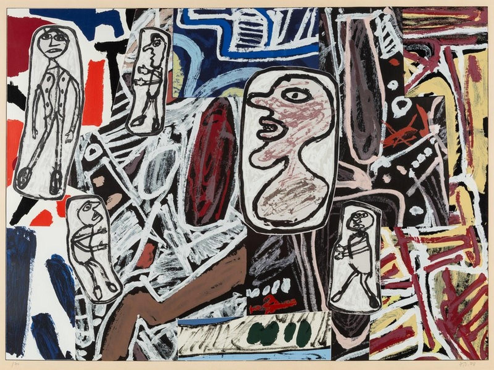 Rare Original Deluxe Handsigned Limited Edition Jean Dubuffet ...