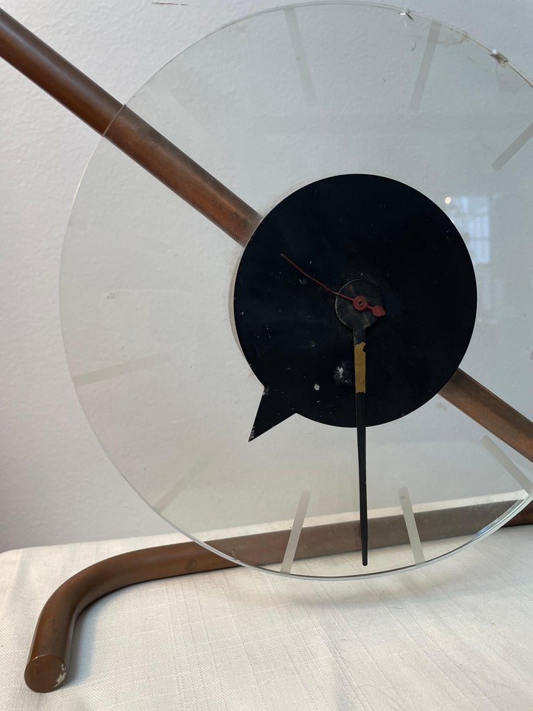 Rare Original Gilbert Rohde Z Clock Prototype For Sale at 1stDibs
