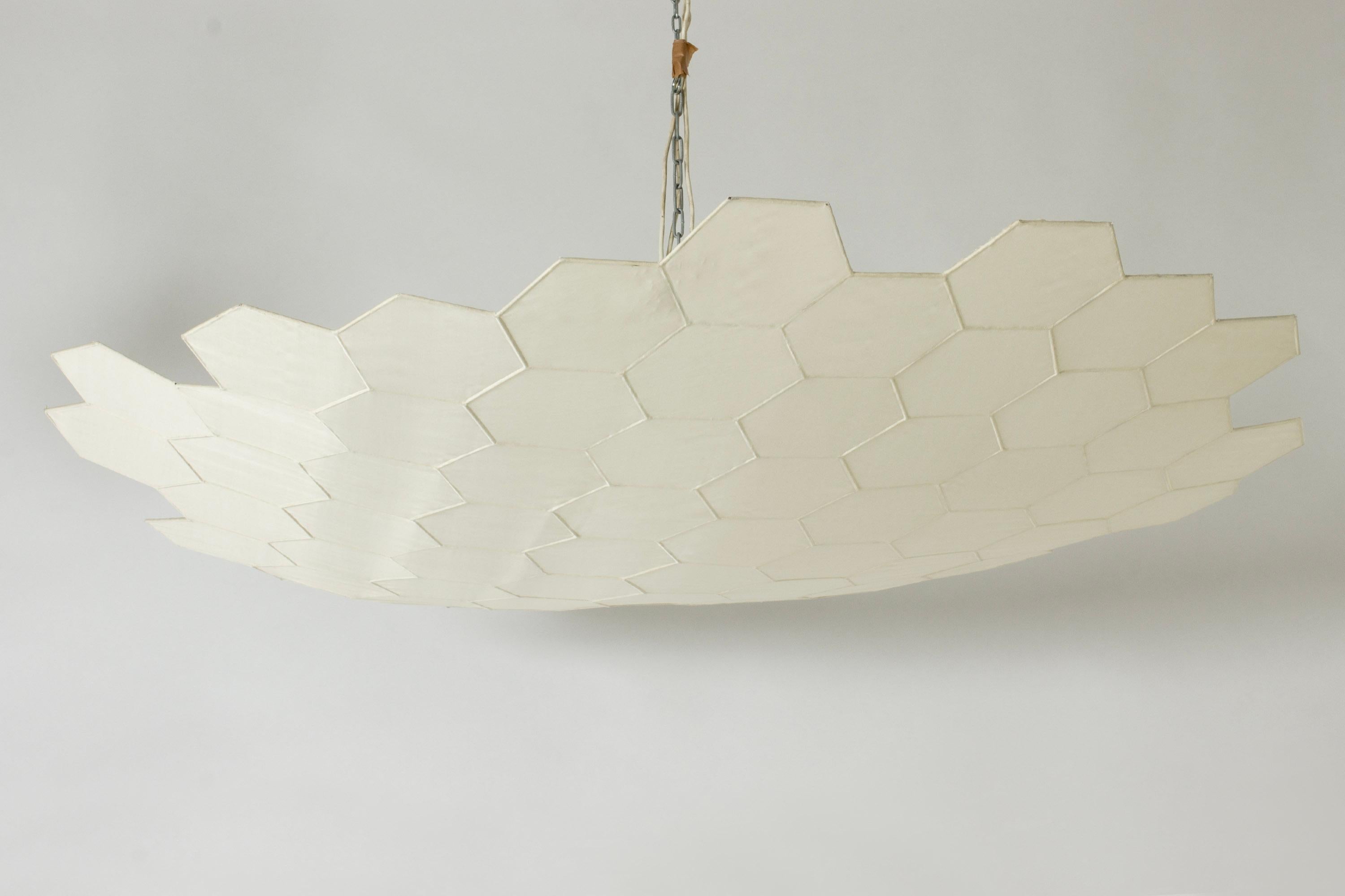 Rare Oversized Scandinavian Modernist Flush Mount, Hans Bergström ...