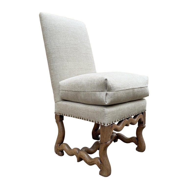 Rare Pair of 17th Century French Louis XIII Chairs from the Château de ...