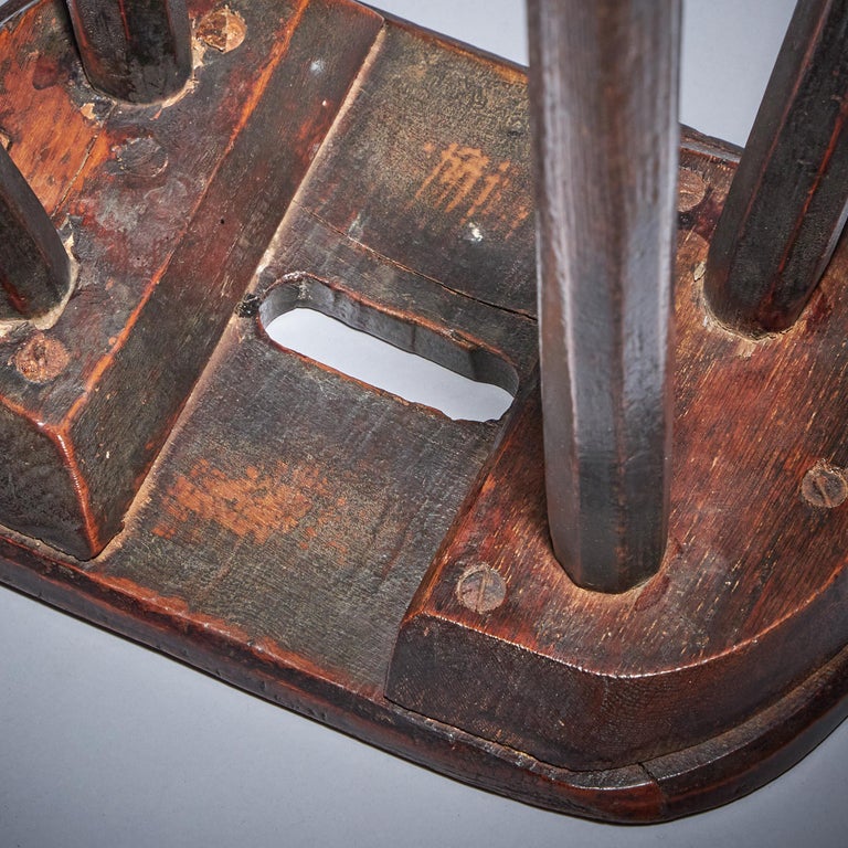 Rare Pair of 18th Century Vernacular Provincial Primitive Country Elm ...