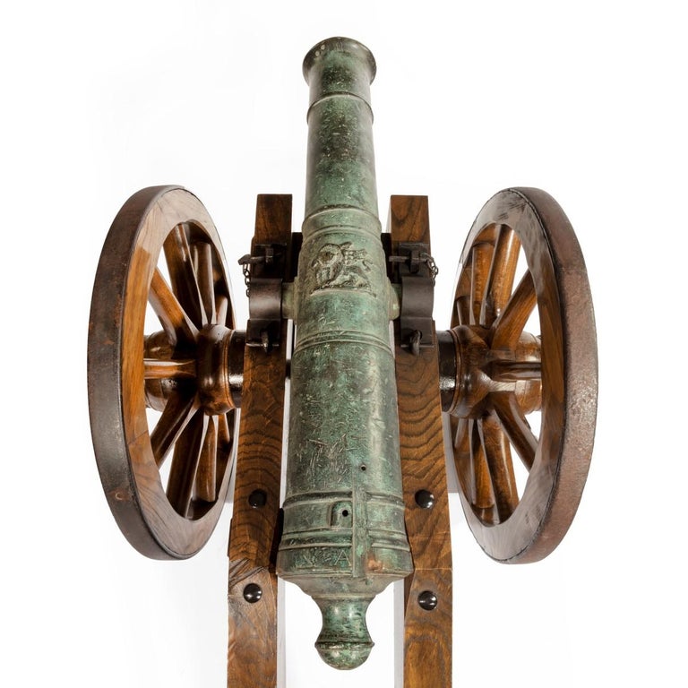 Rare Pair of Early 18th Century Venetian Cannon For Sale at 1stDibs