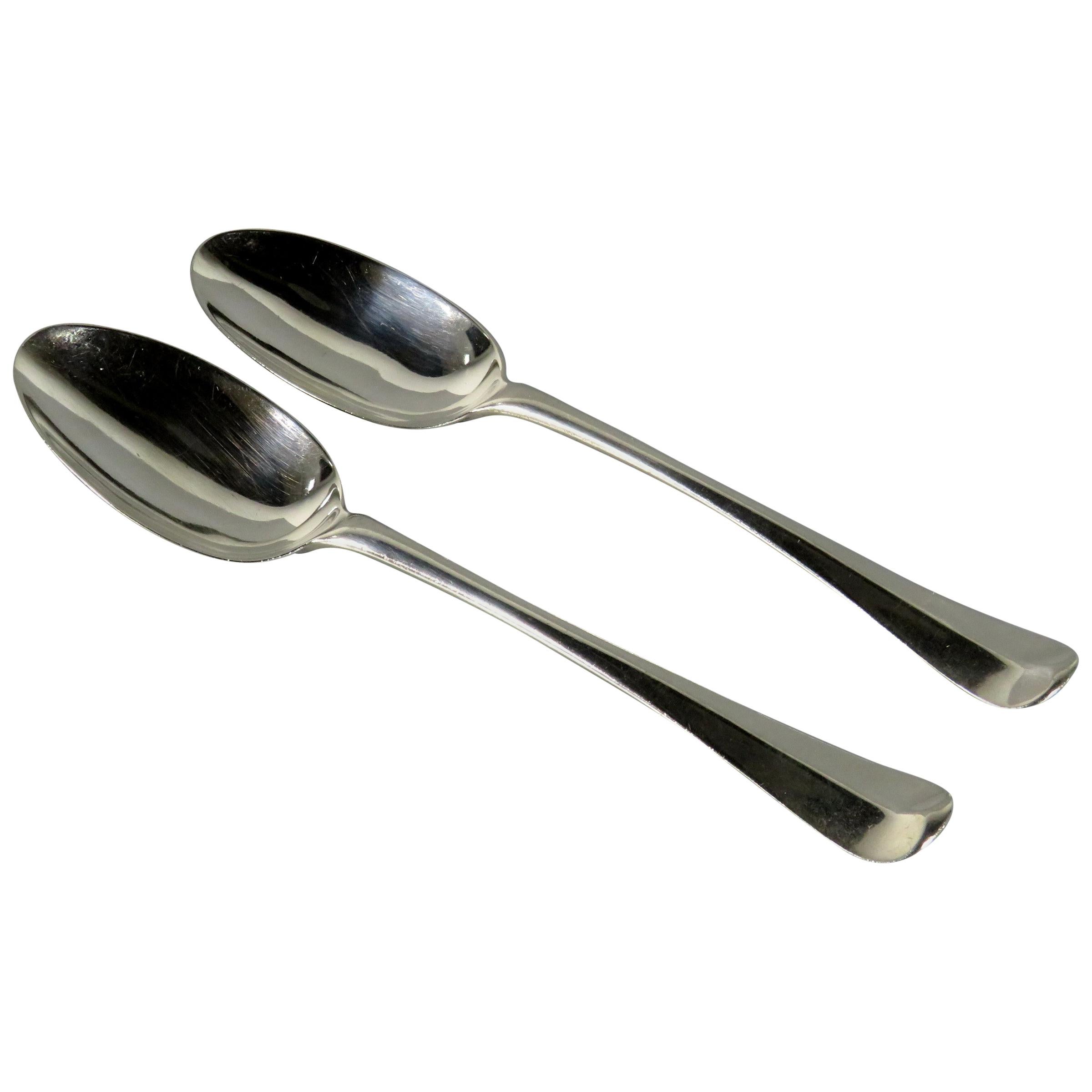 Dining & Serving Antique silver serving spoon London 1783. Flatware ...