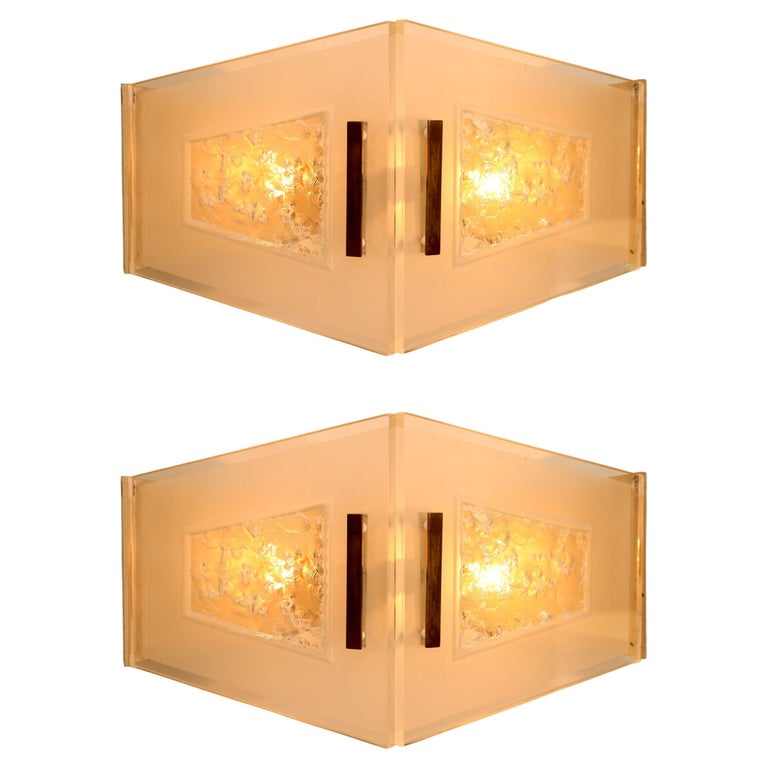 Rare pair of Max Ingrand wall lights For Sale at 1stDibs
