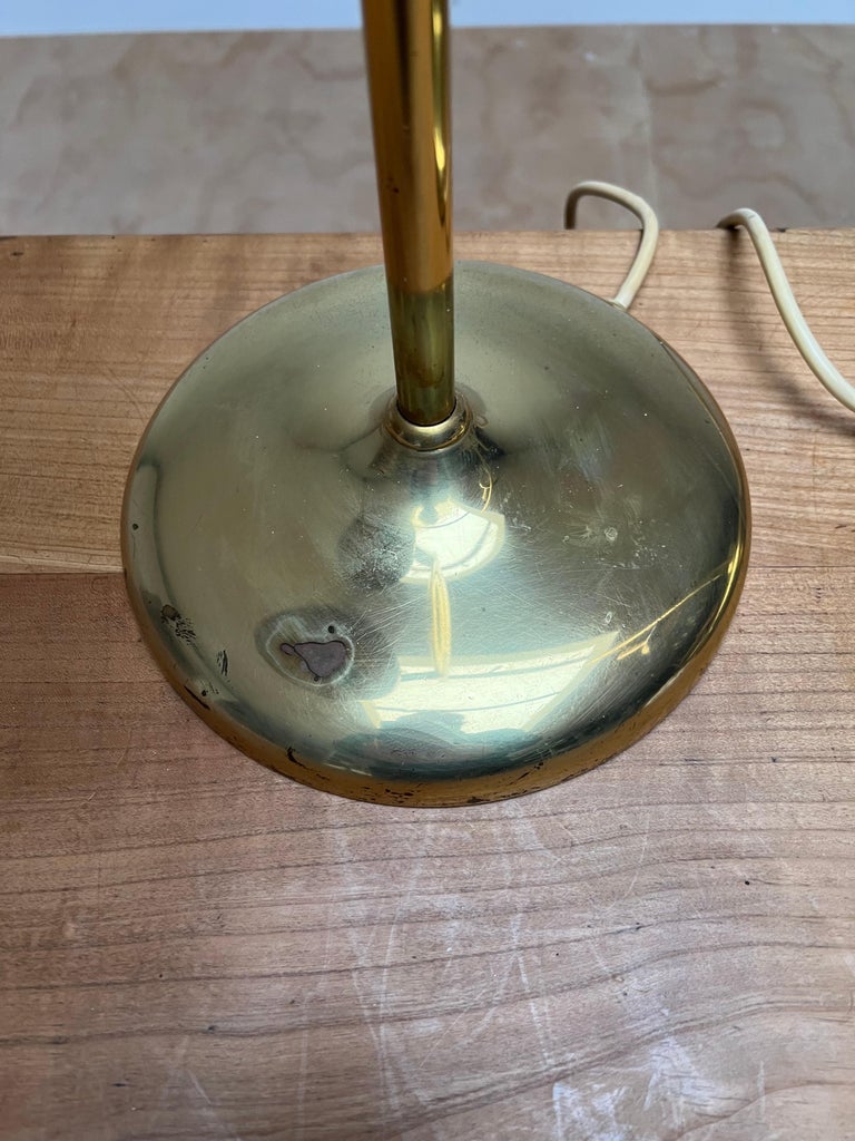 Rare Pair of Midcentury Modern Koch and Lowy for OMI Rotatable Brass ...
