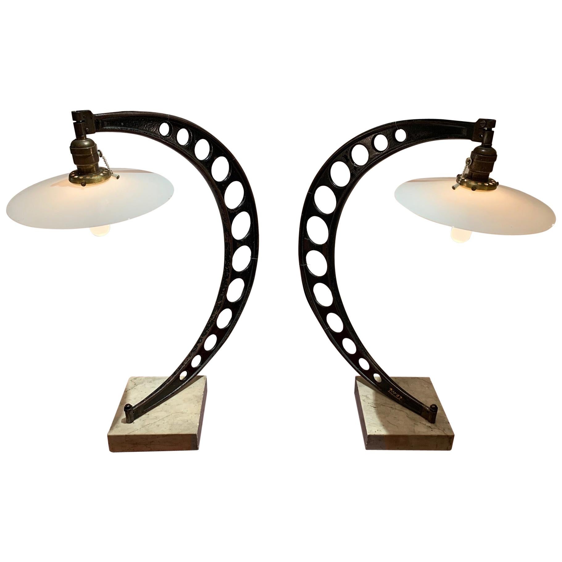 Crescent Table Lamp For Sale at 1stDibs