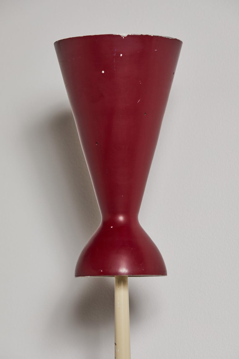 Rare Pair of Wall Lights by Robert Mathieu For Sale at 1stDibs