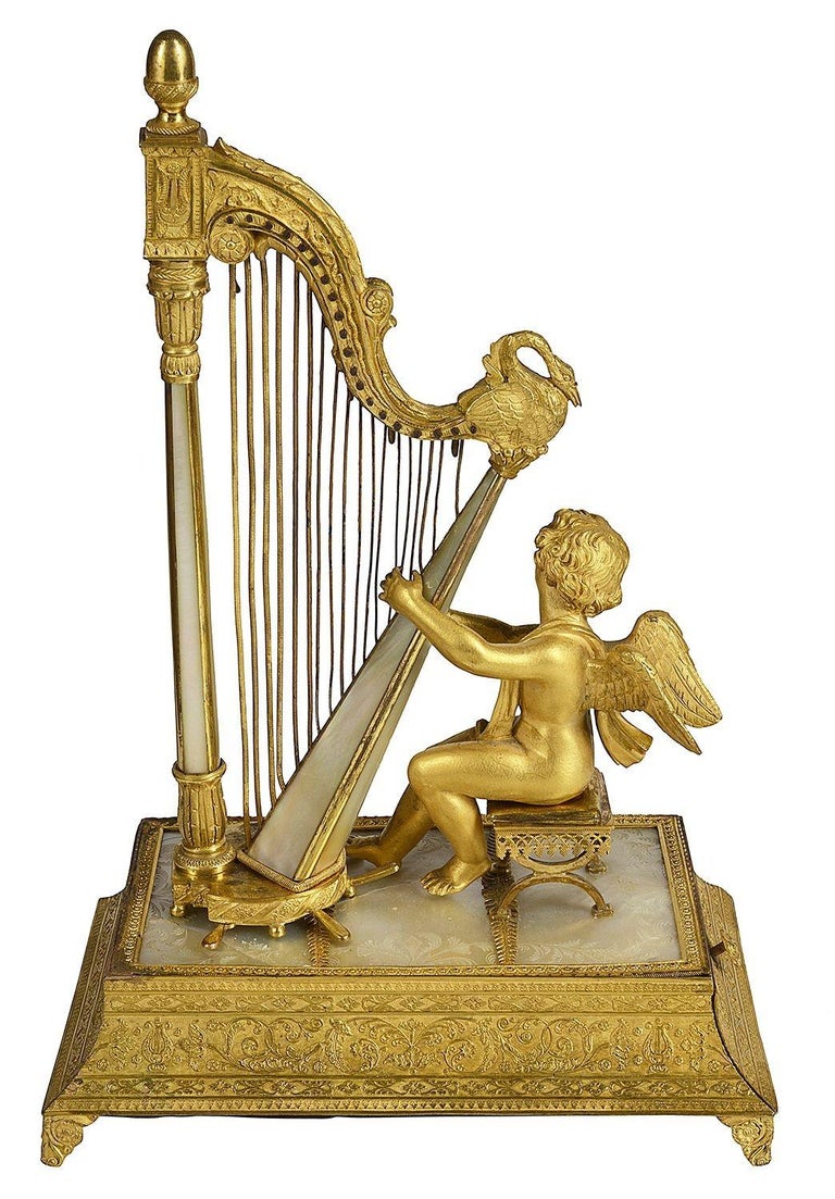 Rare Palais Royal Ormolu + Mother of Pearl Music Box / Jewel Box For ...