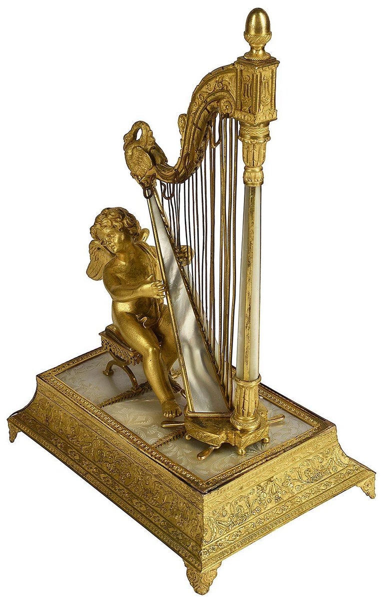 Rare Palais Royal Ormolu + Mother of Pearl Music Box / Jewel Box For ...