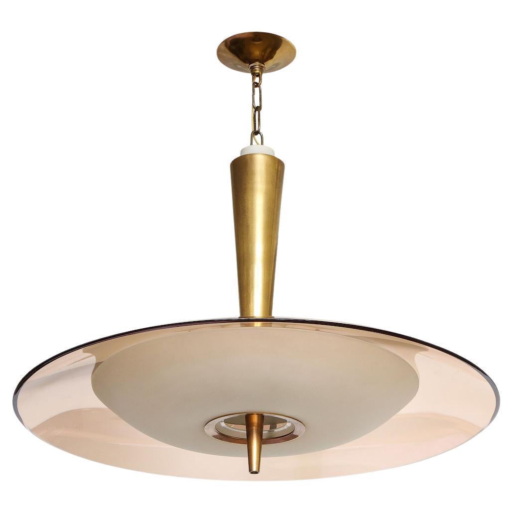 Pendant Light by Max Ingrand for Fontana Arte at 1stDibs