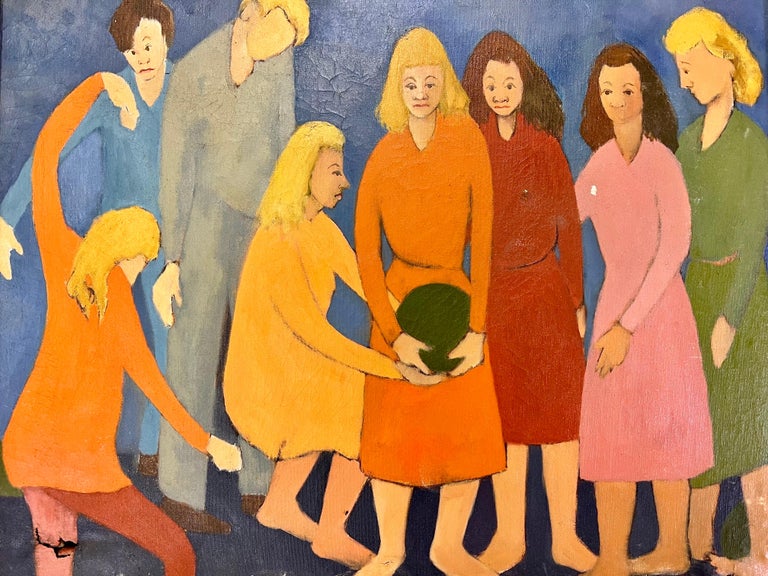 Seltenes Gemälde von Peter Paul Sakowski im Angebot bei 1stDibs