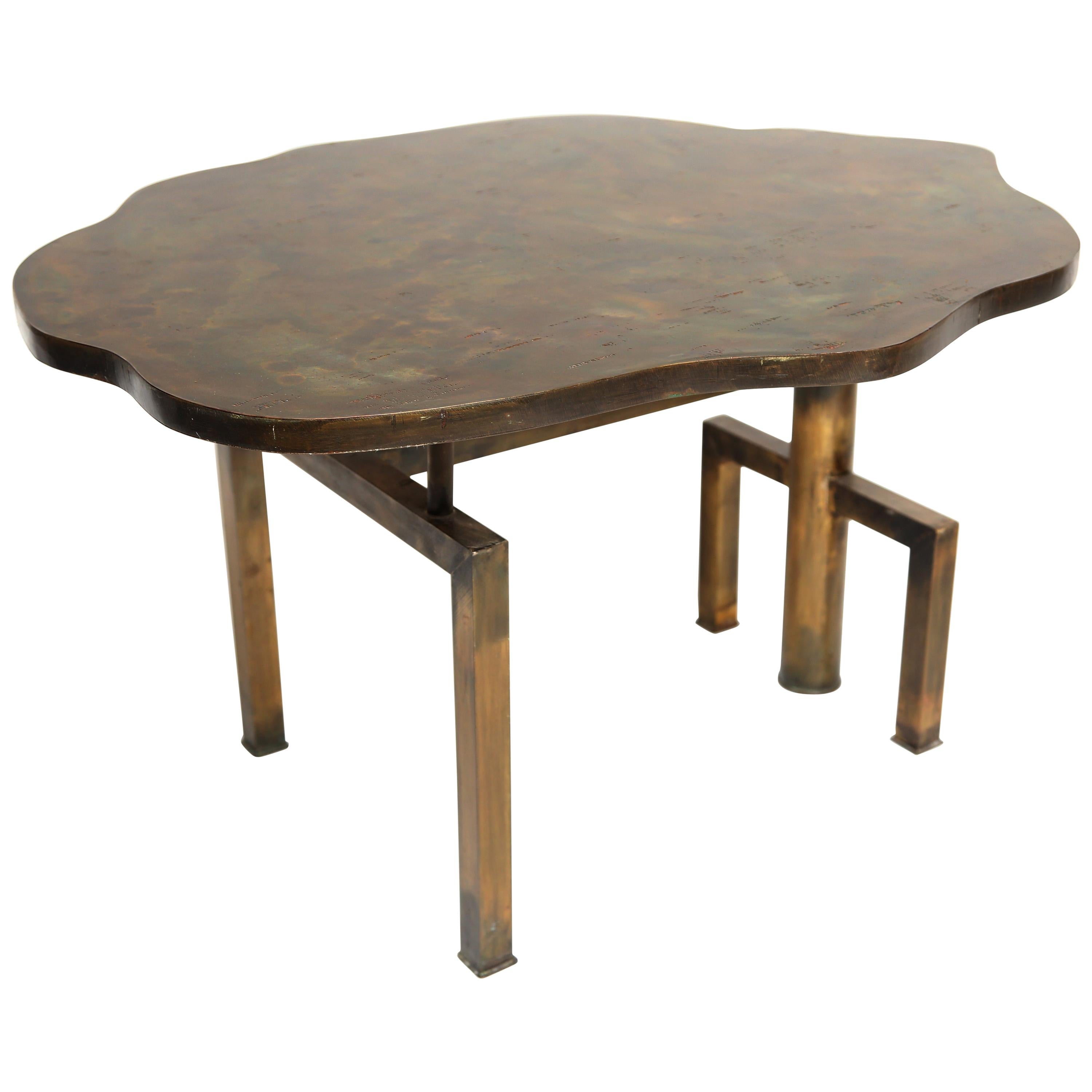 Rare Philip and Kelvin Laverne Turtle Top Table at 1stDibs | turtle ...