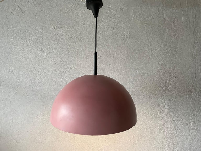 Rare Pink Metal Pendant Lamp by Staff Leuchten, 1970s, Germany For Sale ...