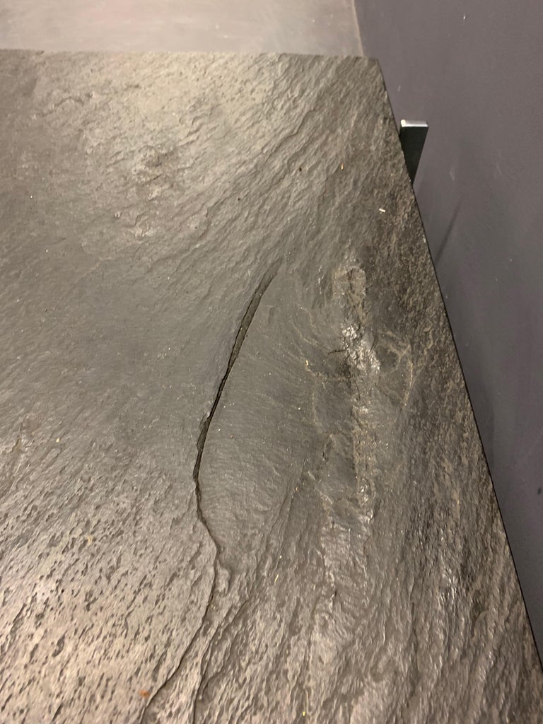 Rare PK61 Coffee Table Signed EKC with Amazing Slate Top For Sale at ...