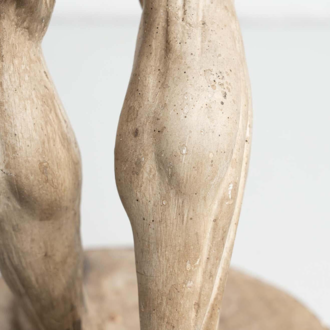 Rare Plaster Traditional Anatomic Sculpture, circa 1930 For Sale at 1stDibs
