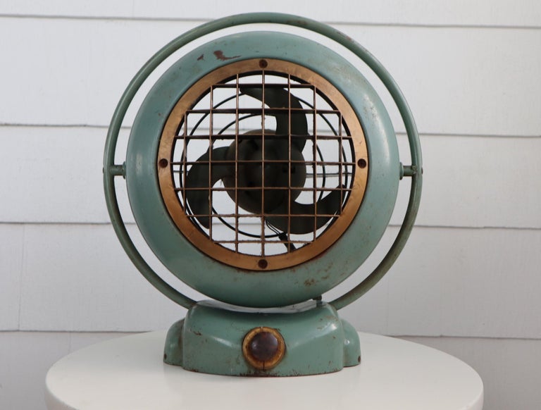 Rare Polar Cub Vintage Modernist Working Desk Fan at 1stDibs | polar ...