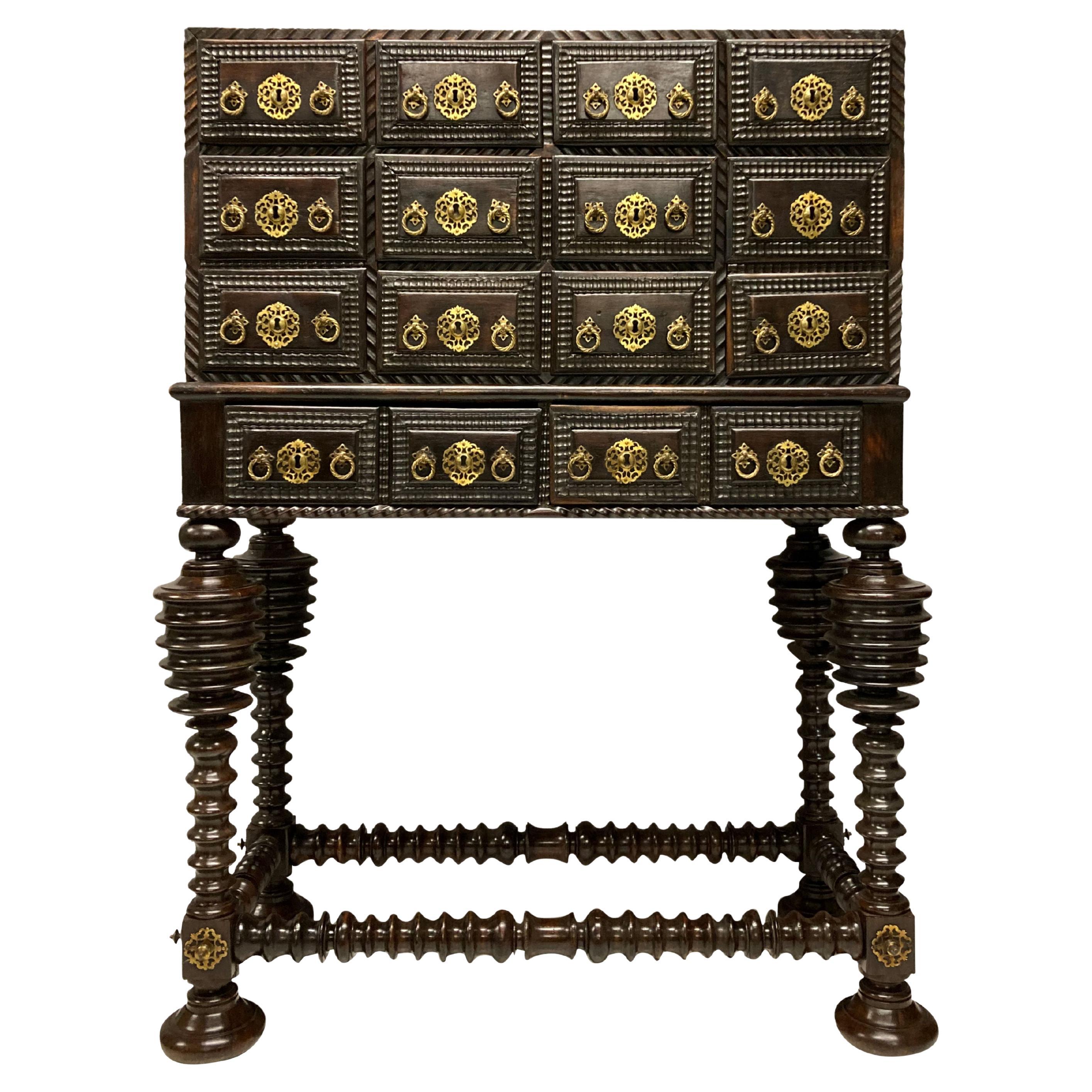 Portuguese Cabinet on Stand at 1stDibs