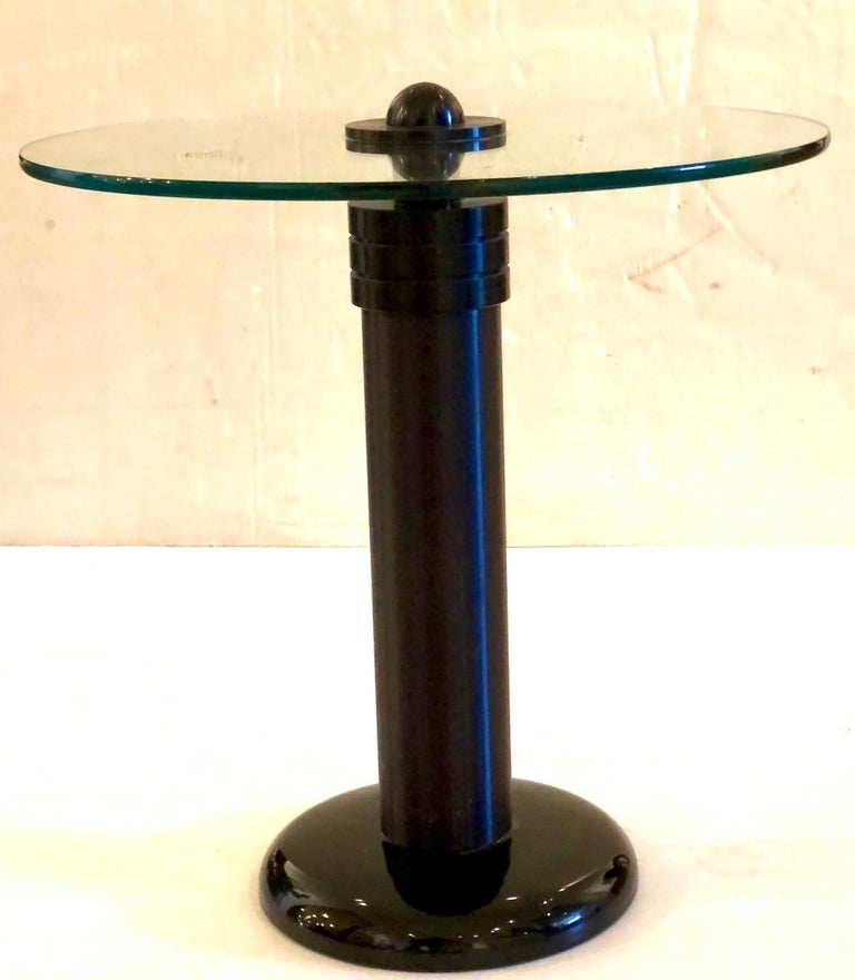 Rare Postmodern Memphis Cocktail End Table by Kaiser-Newman at 1stDibs