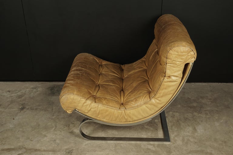 Rare Renato Balestra Lounge Chair, from France, 1970s at 1stDibs ...
