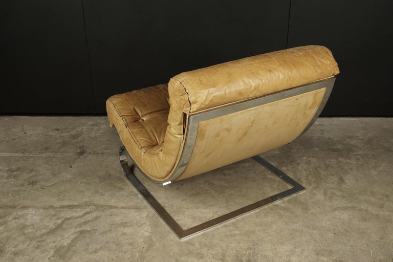 Rare Renato Balestra Lounge Chair, from France, 1970s at 1stDibs ...