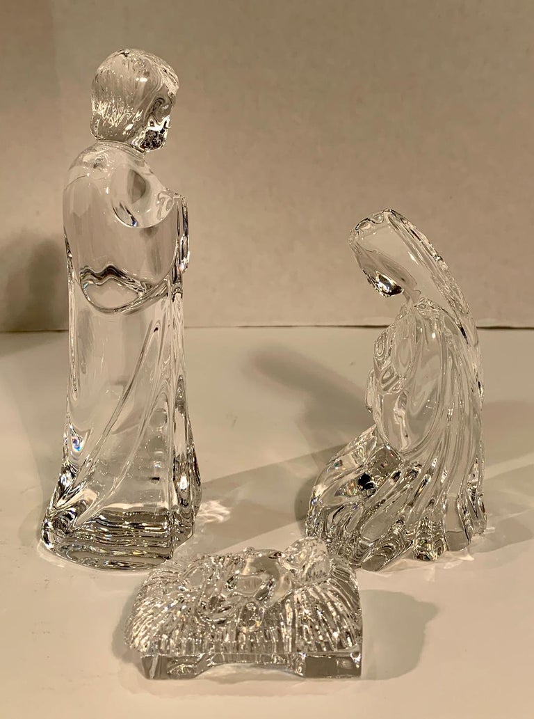 Rare Retired Waterford Crystal Nativity Set, Nine Pieces, Made in ...