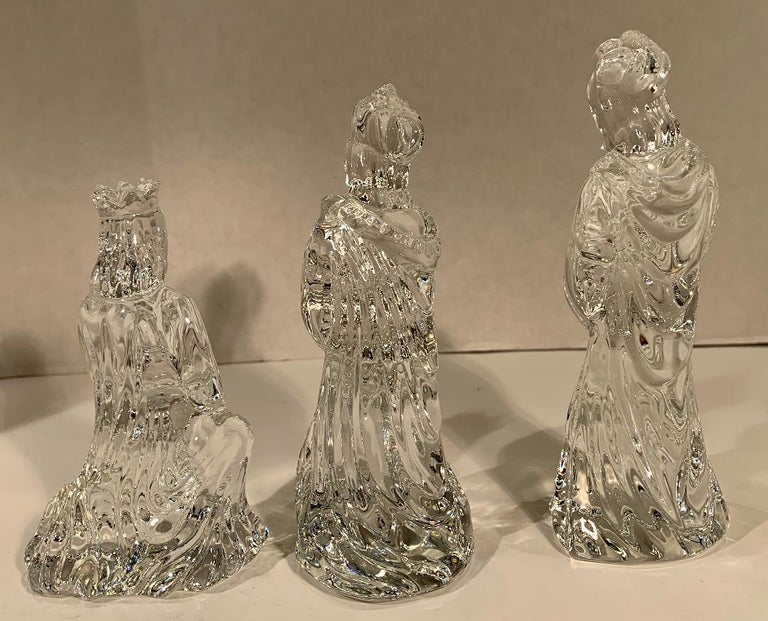 Rare Retired Waterford Crystal Nativity Set, Nine Pieces, Made in ...