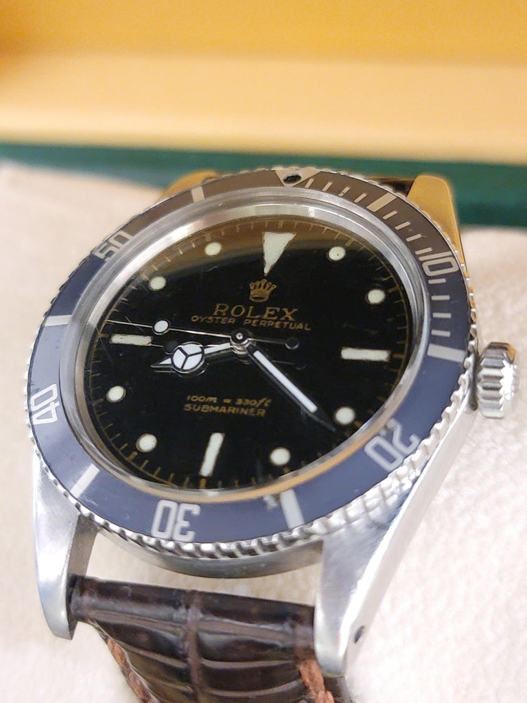 Rare Rolex James Bond Submariner circa 1966 Watch Ref. #5513 For Sale ...